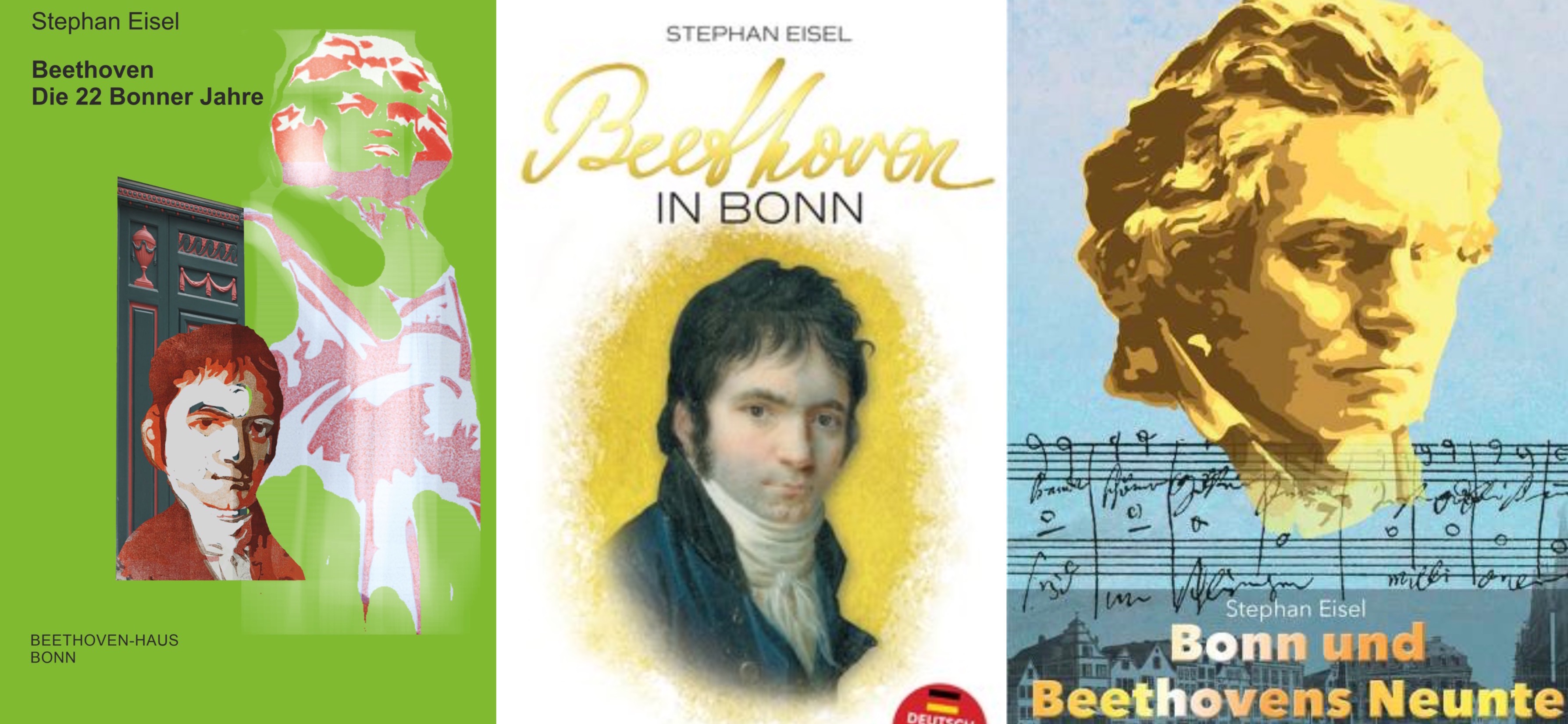 Die drei Beethoven-Bücher von Stephan Eisel : BEETHOVEN-BÜCHER - Stephan Eisel